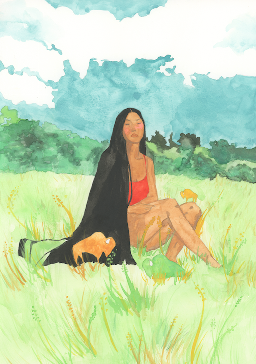 CUSTOM COMMISSION PAINTING – Aly McKnight