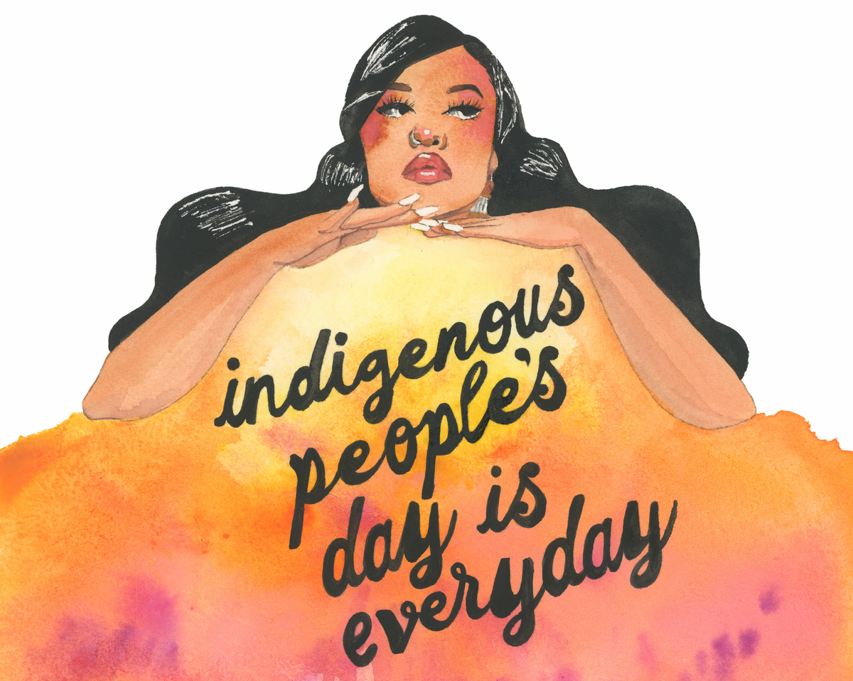 INDIGENOUS PEOPLES DAY IS EVERYDAY 🪶 – Aly McKnight