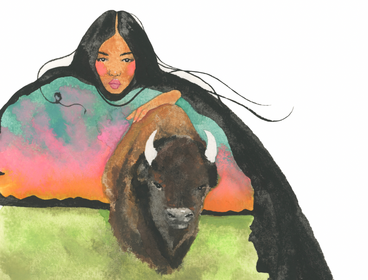 THE LANDSCAPE INSIDE YOURSELF 🌄🦬 – Aly McKnight